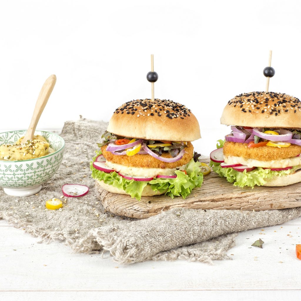 Chicken-less Burgers – Planet Y